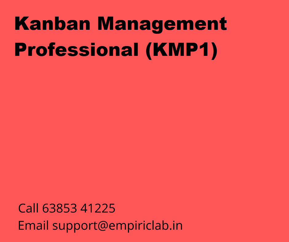 Kanban Management Professional(KMP1) - Empiric Management Solutions