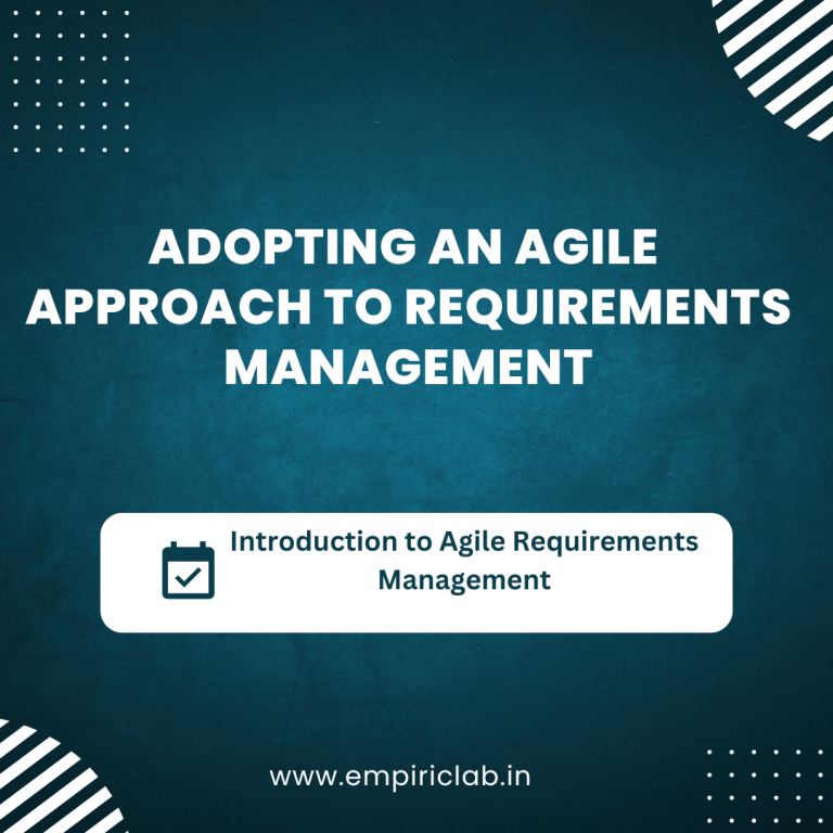 Adopting an Agile Approach to Requirements Management – Empiric ...